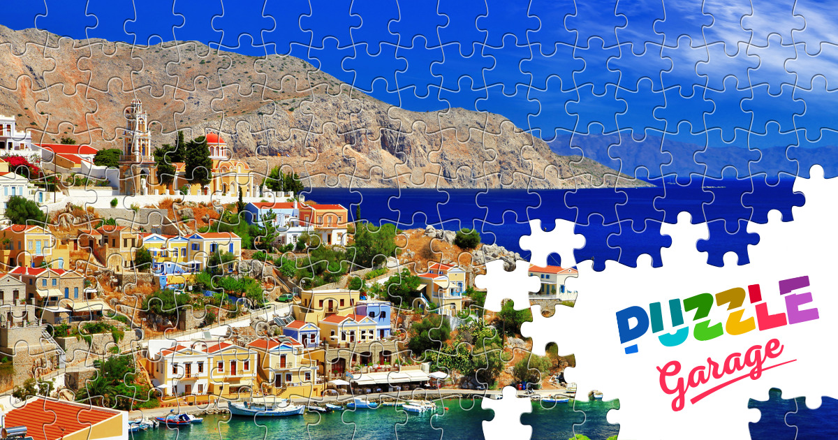 Symi island Jigsaw Puzzle (Countries, Greece) | Puzzle Garage