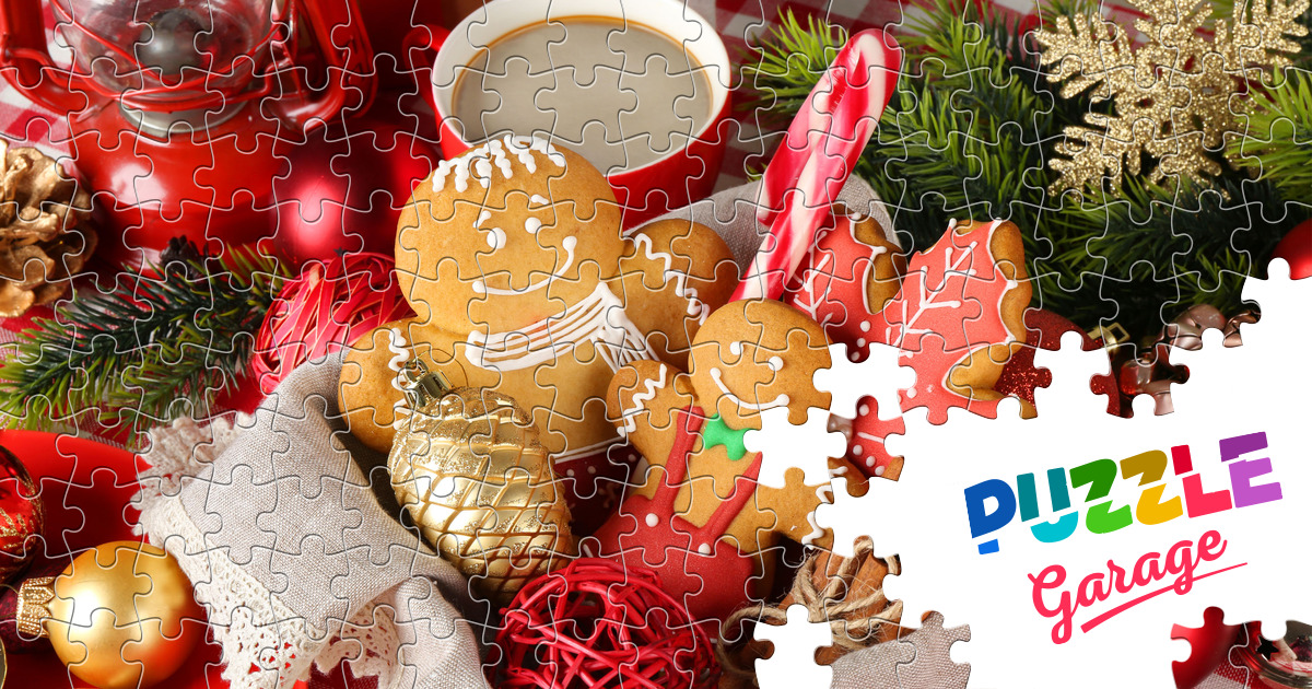 Christmas gingerbread Jigsaw Puzzle (Holidays, Christmas) | Puzzle Garage