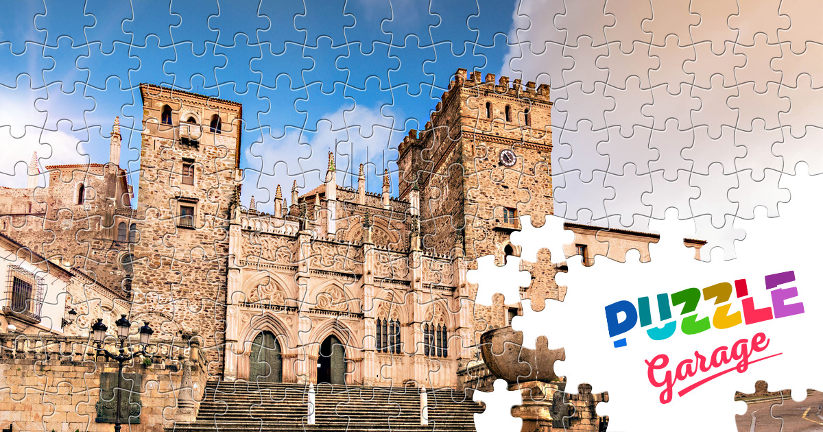 Royal Monastery of Santa Maria de Guadalupe Jigsaw Puzzle (Countries ...