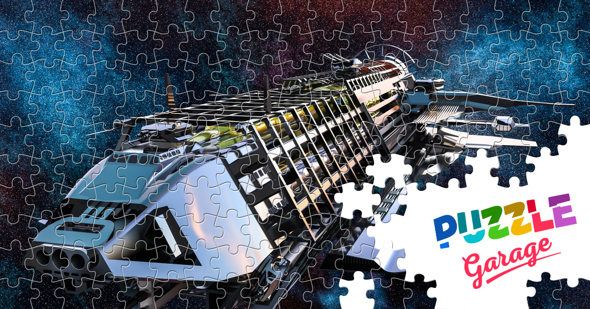 Big spaceship Jigsaw Puzzle (Space, Sci-Fi) | Puzzle Garage