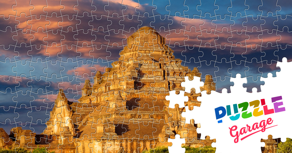 Dhammayangyi Temple in Bagan Jigsaw Puzzle (Countries, Myanmar ...