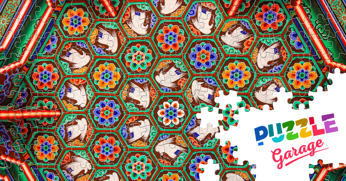 Patterns on the ceiling Jigsaw Puzzle (Home, Interiors) | Puzzle Garage