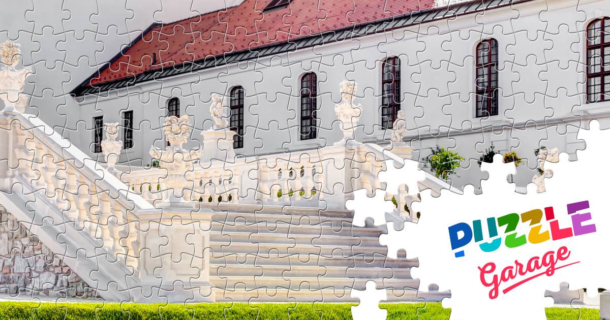 Staircase in Bratislava castle Jigsaw Puzzle (Countries, Slovakia ...