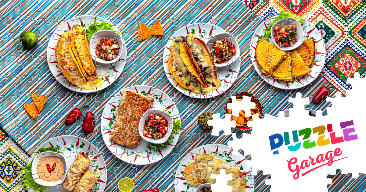 Mexican snacks Jigsaw Puzzle (Home, Food) | Puzzle Garage