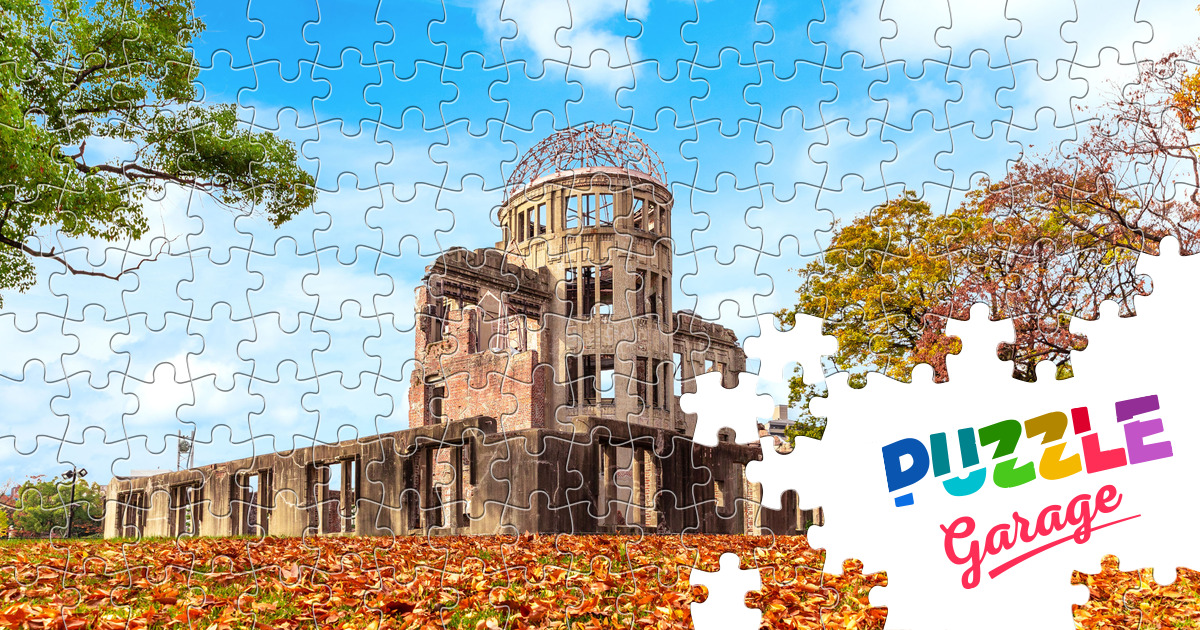 Genbaku Dome in Hiroshima Jigsaw Puzzle (Countries, Japan) | Puzzle Garage