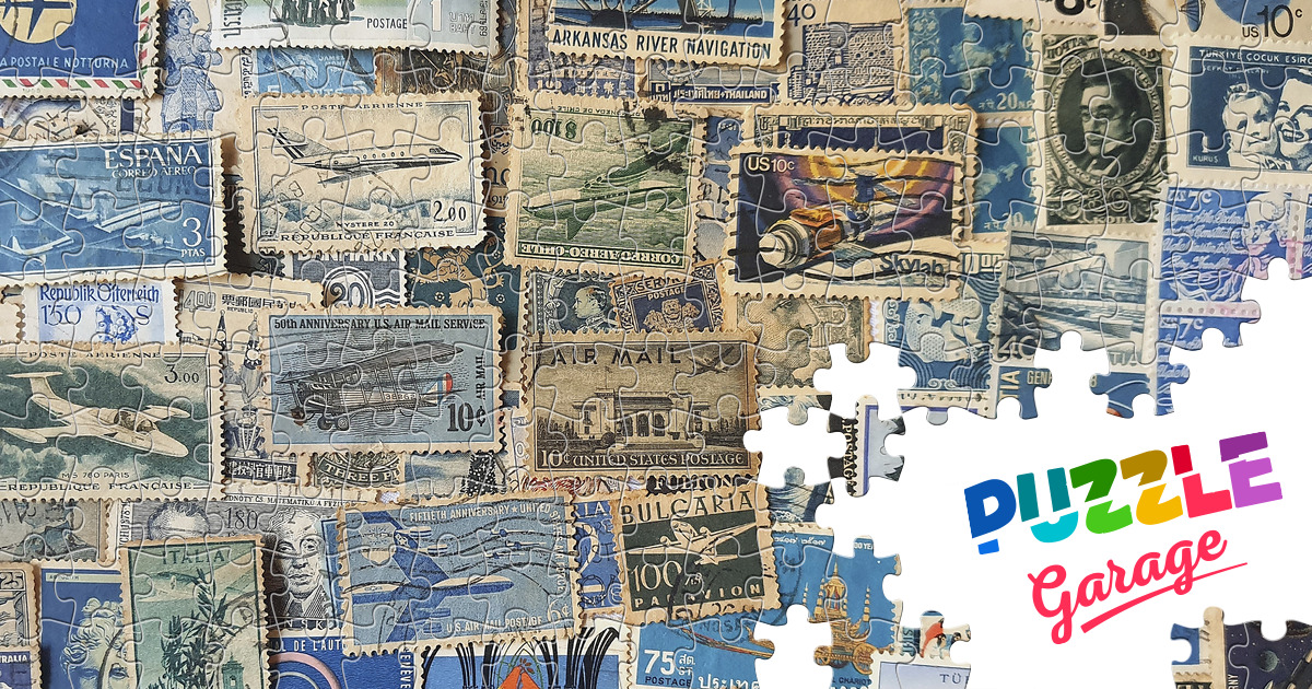 Various old postage stamps Jigsaw Puzzle (Other, Collecting) | Puzzle ...