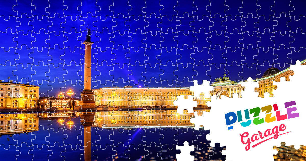 Palace Square Jigsaw Puzzle (Countries, Russia) | Puzzle Garage