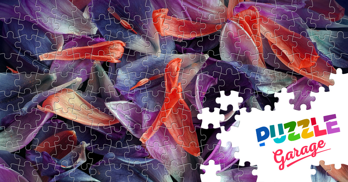 Tulip petals Jigsaw Puzzle (Plants, Flowers) | Puzzle Garage