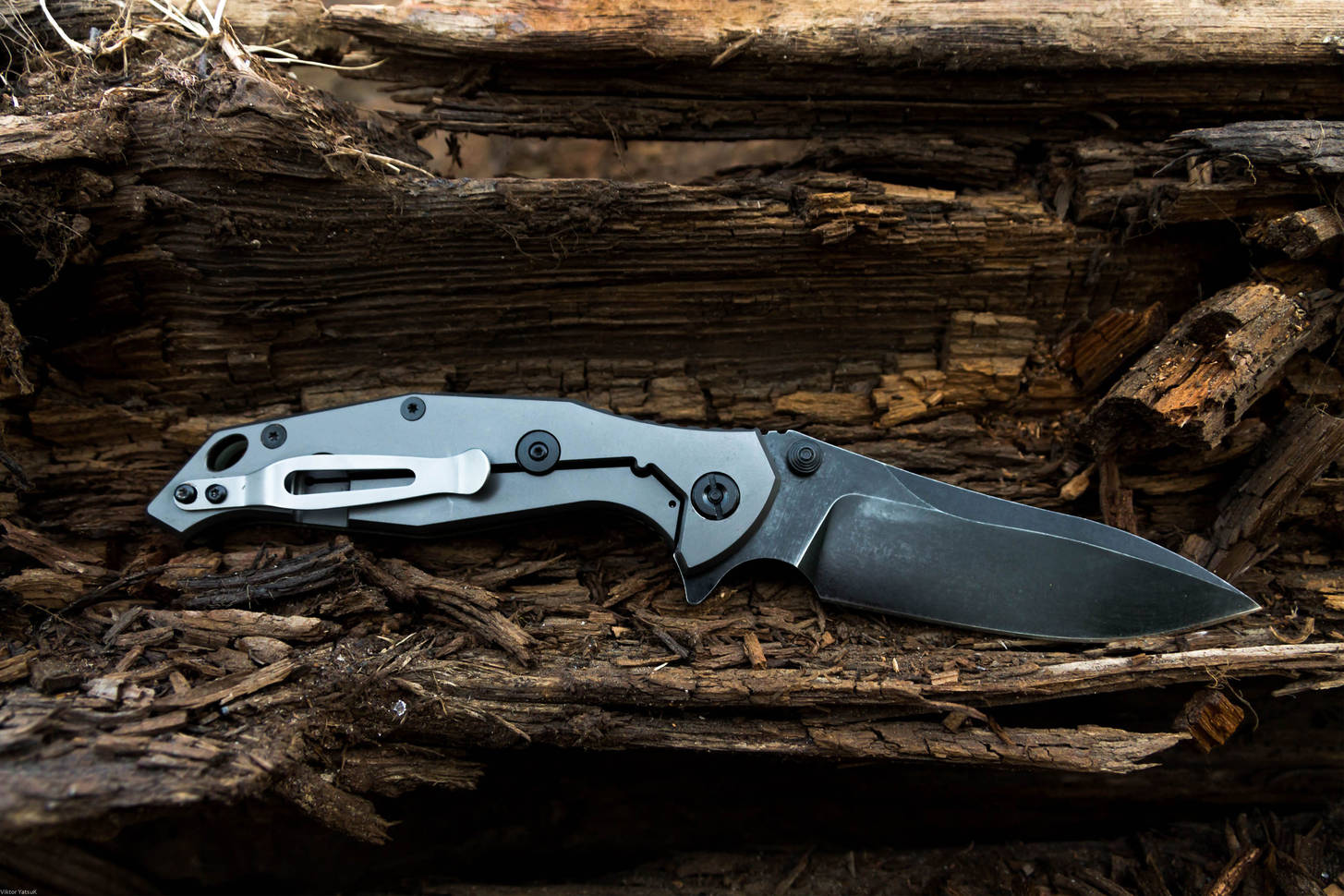 Titanium Handle Folding Knife Jigsaw Puzzle (Stuff, Weapons) | Puzzle ...