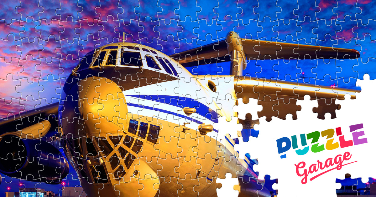 Large cargo plane Jigsaw Puzzle (Technics, Aviation) | Puzzle Garage