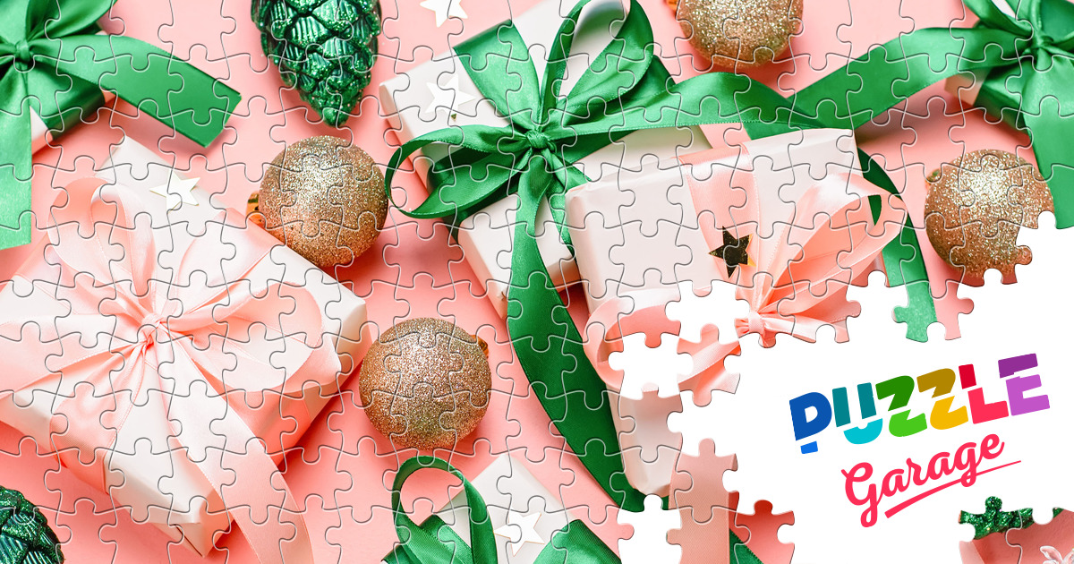 Gifts and Christmas decorations Jigsaw Puzzle (Holidays, New Year ...