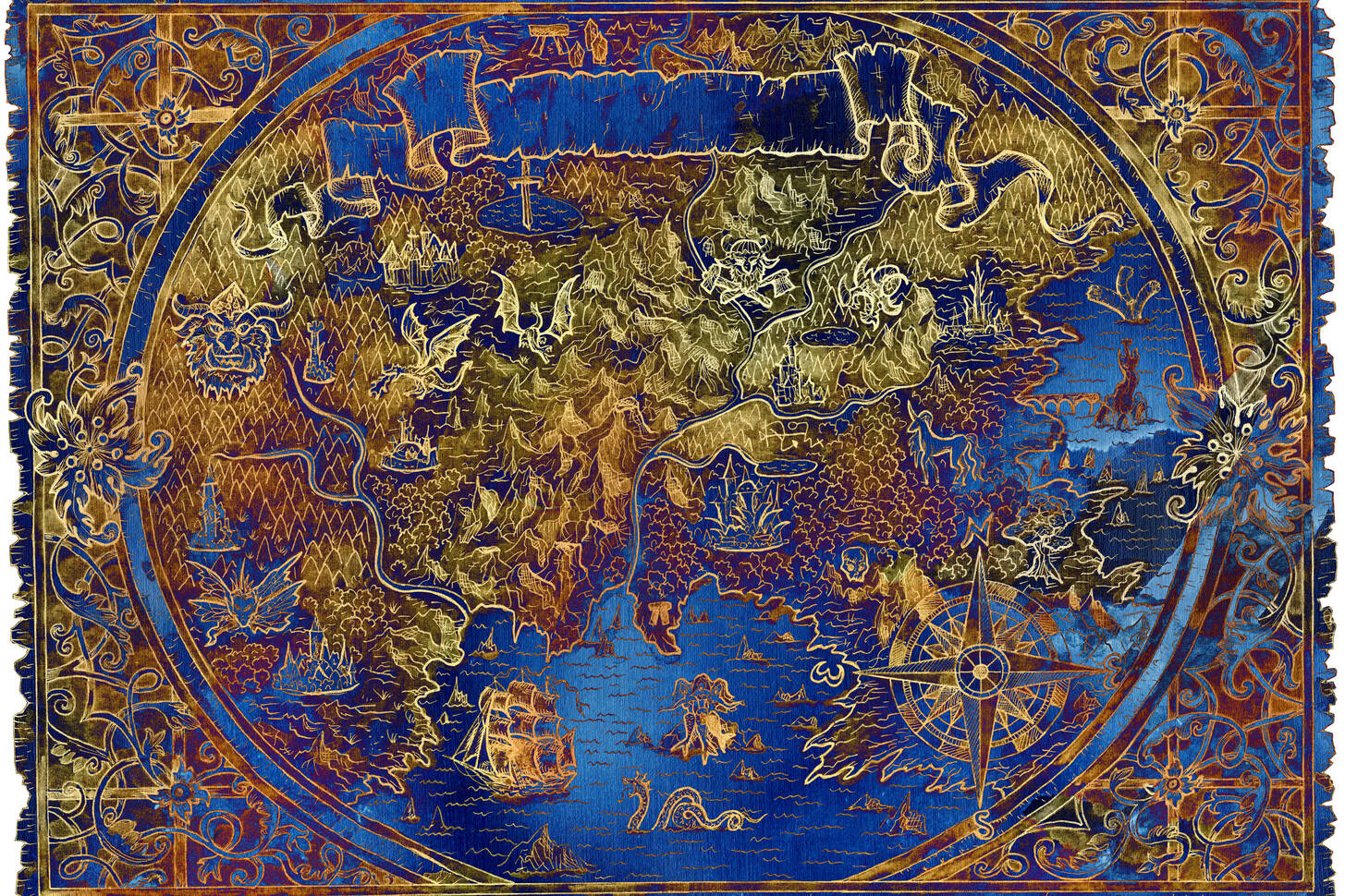 Pirate treasure map Jigsaw Puzzle (History, Maps) | Puzzle Garage