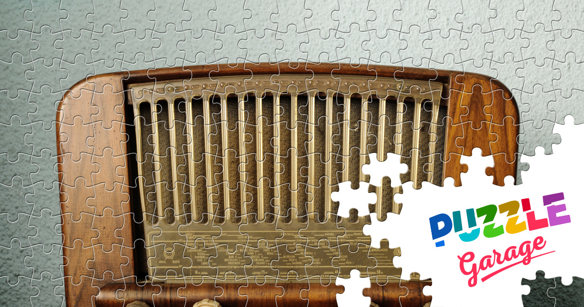 Vintage radio Jigsaw Puzzle (History, Retro) | Puzzle Garage