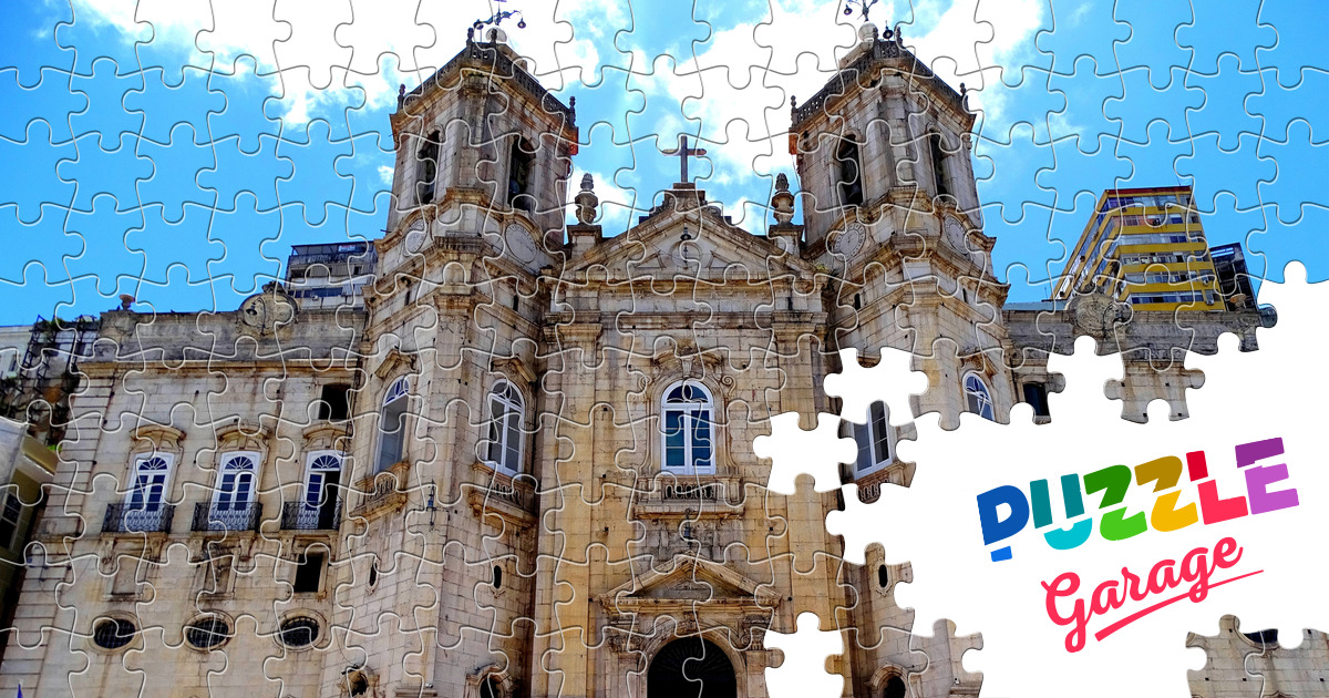 Basilica of the Immaculate Conception, Salvador Jigsaw Puzzle ...