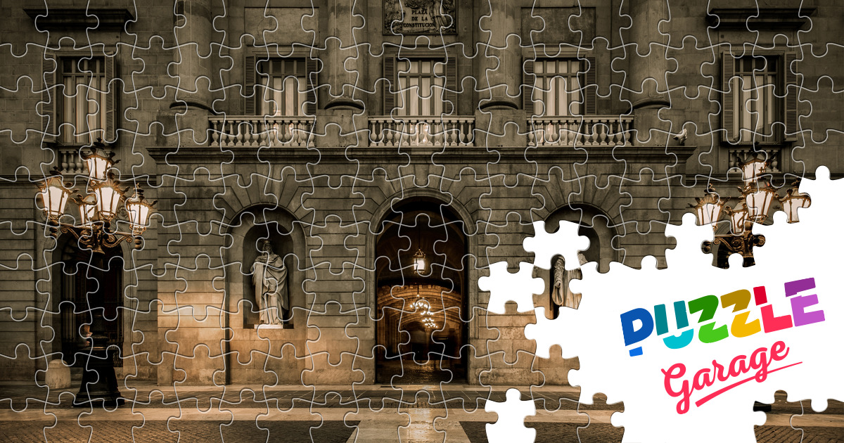 Building in Barcelona Jigsaw Puzzle (Countries, Spain) | Puzzle Garage