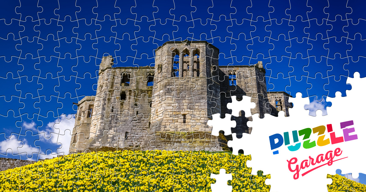 Warkworth Castle, UK Jigsaw Puzzle (Countries, Great Britain) | Puzzle ...