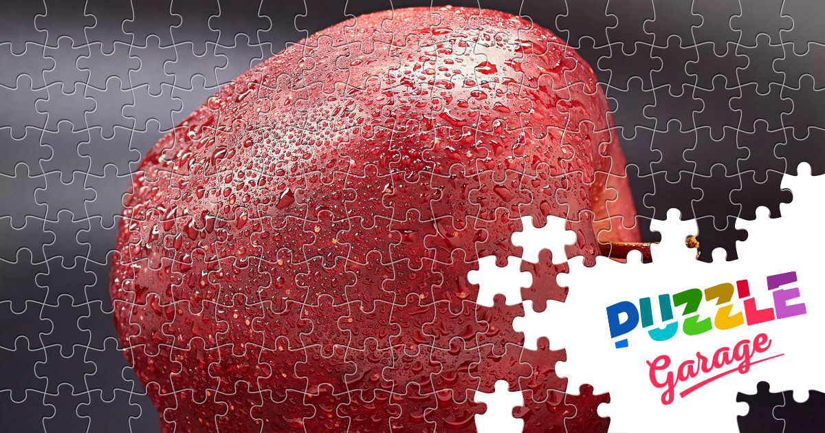 Red Apple Jigsaw Puzzle (Plants, Fruits) | Puzzle Garage