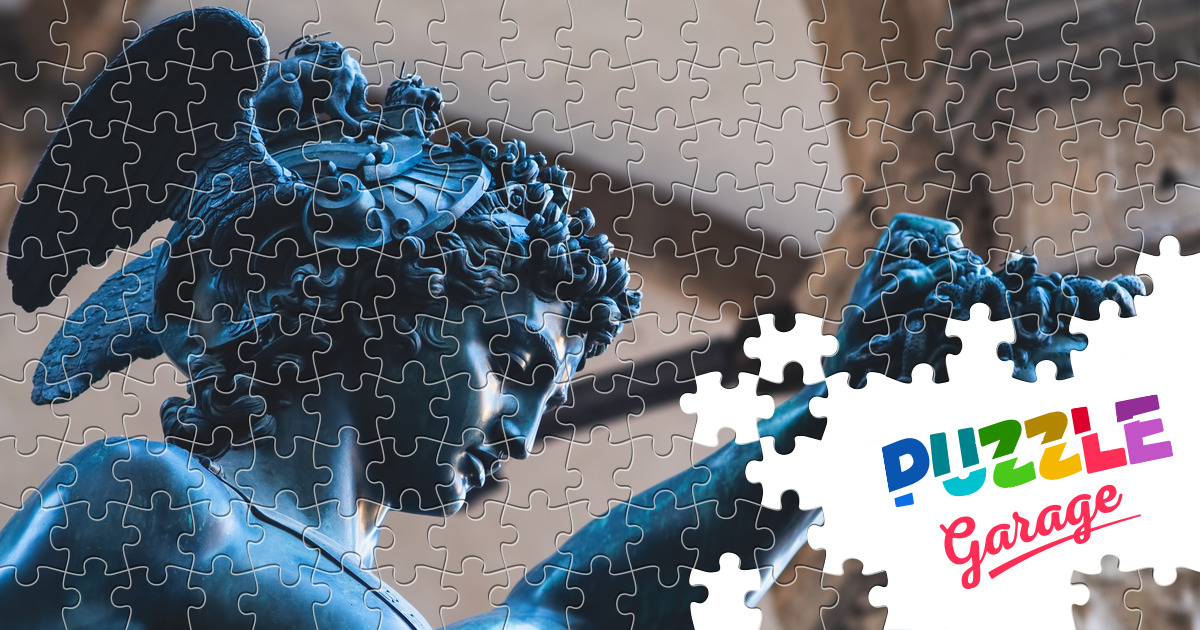 Perseus with the head of Medusa Jigsaw Puzzle (Art, Sculpture) | Puzzle ...