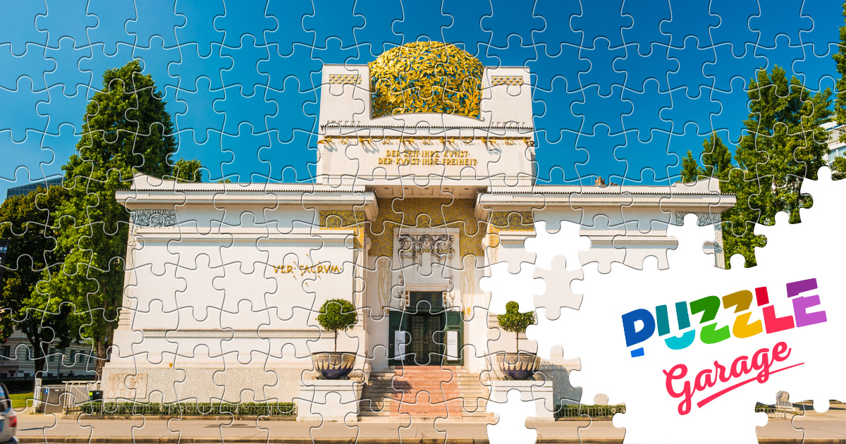 Exhibition pavilion of the Vienna Secession Jigsaw Puzzle (Countries ...