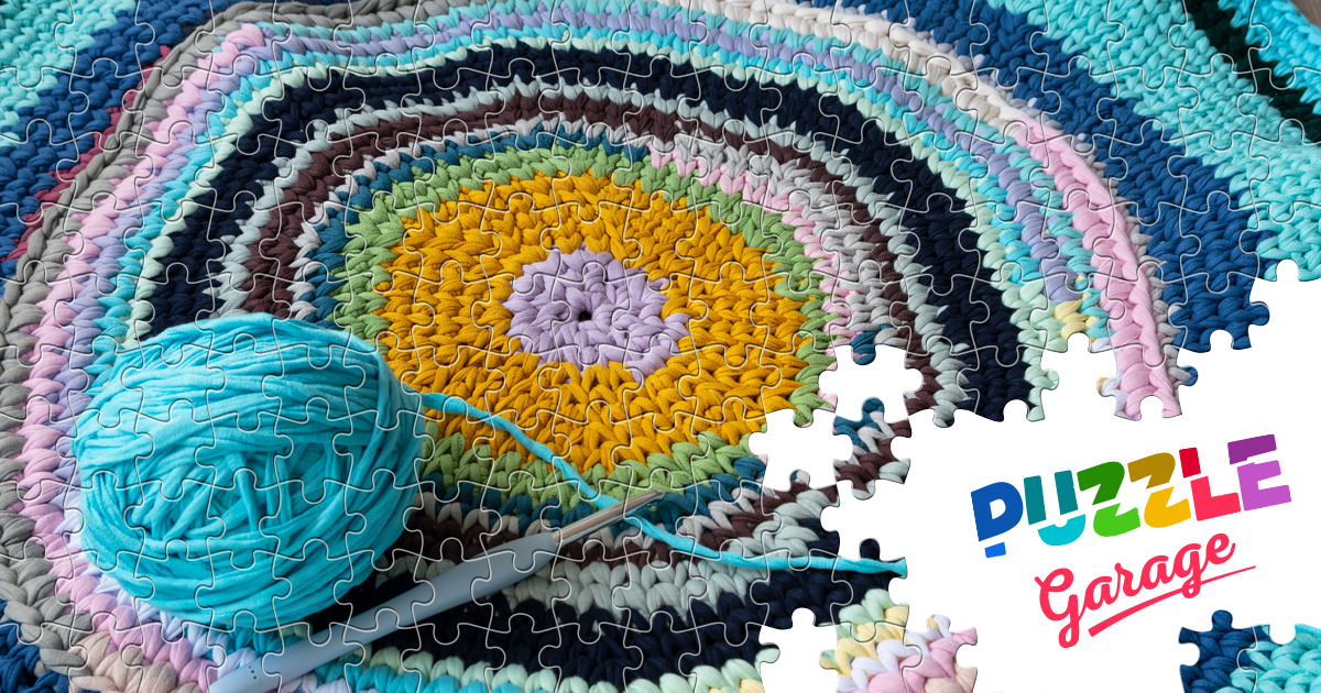 Yarn rug Jigsaw Puzzle (Home, Needlework) | Puzzle Garage