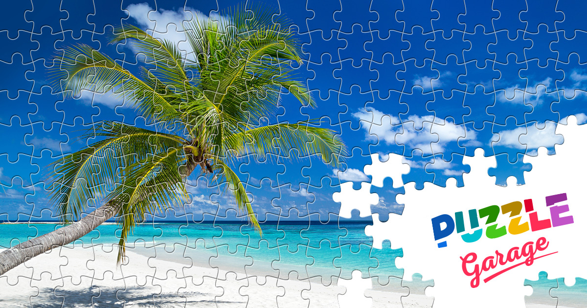 Tropical paradise Jigsaw Puzzle (Nature, Seas and Oceans) | Puzzle Garage