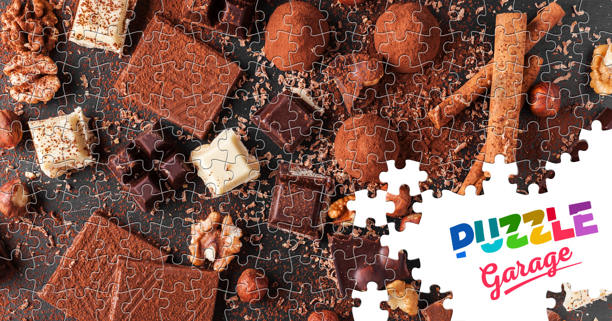 Variety of chocolates Jigsaw Puzzle (Home, Food) | Puzzle Garage