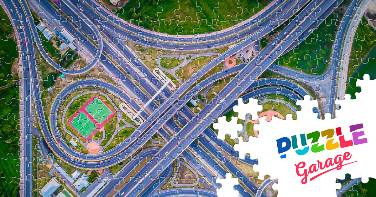 Roads in Thailand Jigsaw Puzzle (Countries, Thailand) | Puzzle Garage