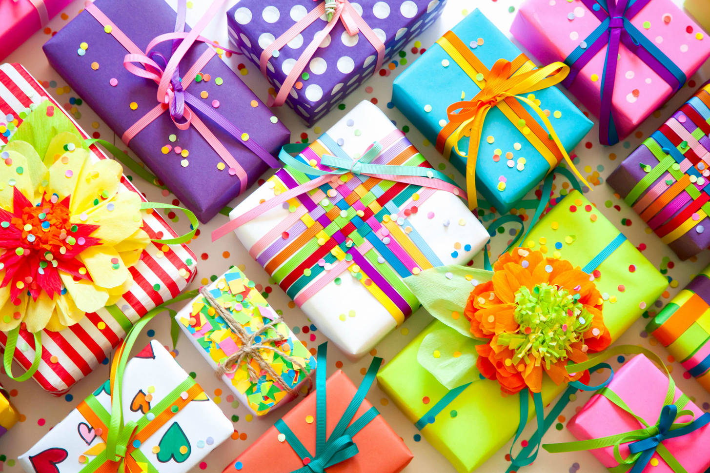 Colorful gifts Jigsaw Puzzle (Holidays, Birthday) | Puzzle Garage