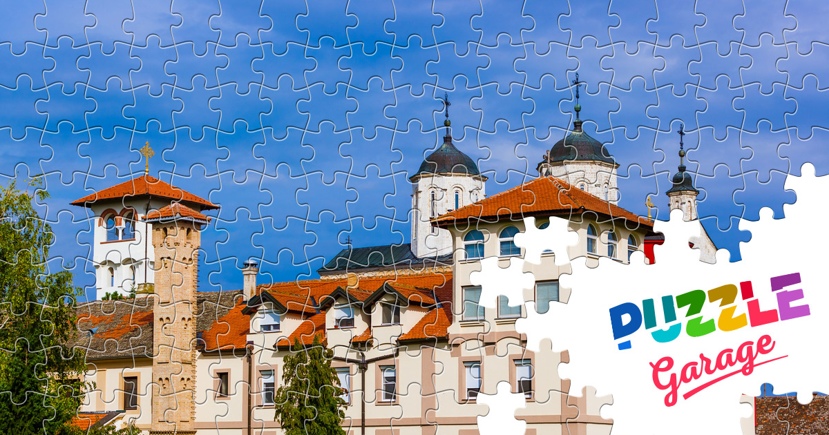 View of the Kovil monastery Jigsaw Puzzle (Countries, Serbia) | Puzzle ...