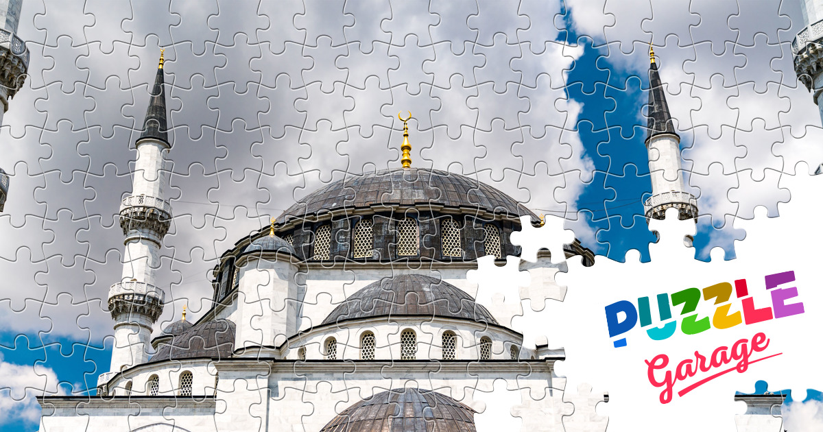 Melike Hatun Mosque in Ankara Jigsaw Puzzle (Countries, Turkey ...