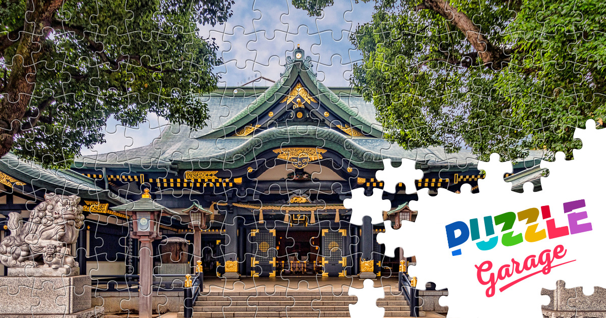Anahachimangu shrine in Tokyo Jigsaw Puzzle (Countries, Japan) | Puzzle ...