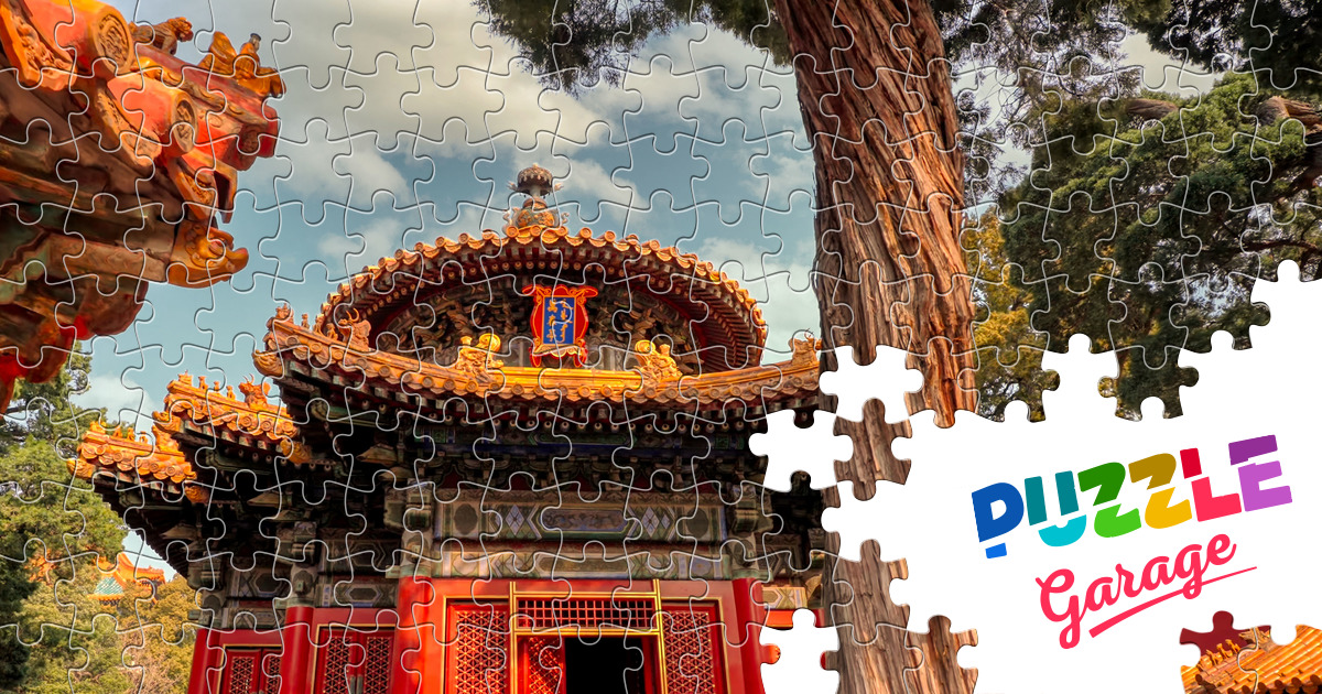 Architecture of the Forbidden City in Beijing Jigsaw Puzzle (Countries ...