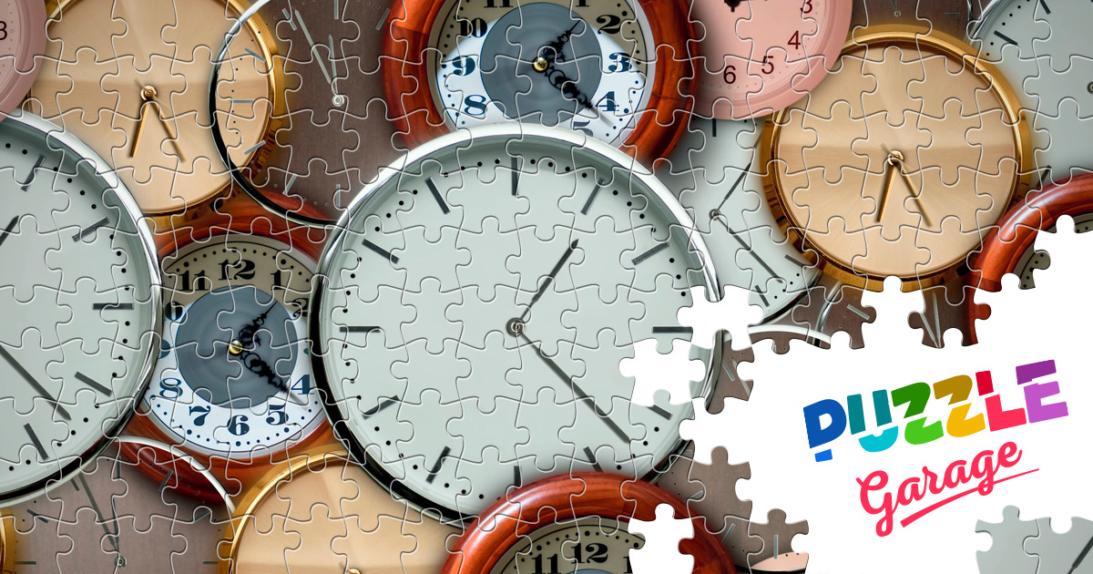 Wall clock close up Jigsaw Puzzle (Stuff, Watches) | Puzzle Garage