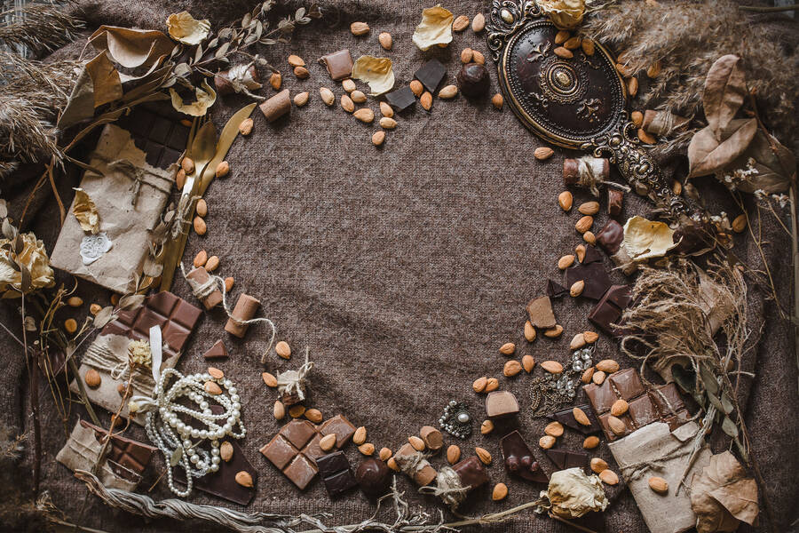 Chocolate and nuts Jigsaw Puzzle (Home, Food) | Puzzle Garage