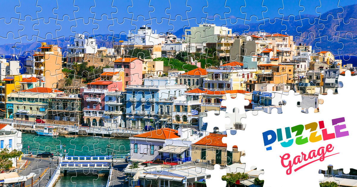Agios Nikolaos Jigsaw Puzzle (Countries, Greece) | Puzzle Garage
