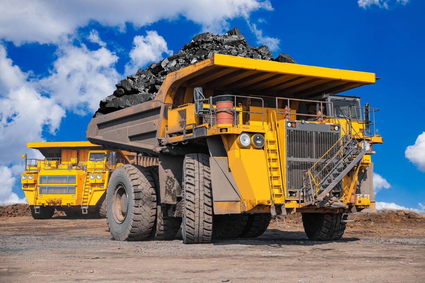 Large mining trucks Jigsaw Puzzle (Technics, Special machinery ...