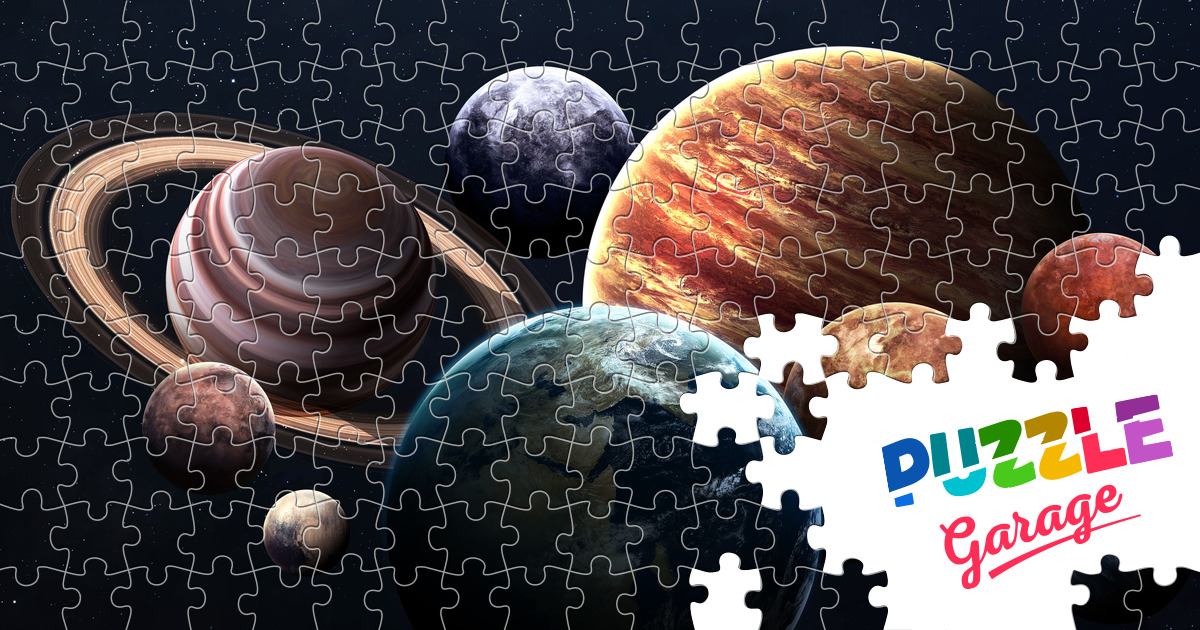 Planets of the solar system Jigsaw Puzzle (Space, Astronomy) | Puzzle ...