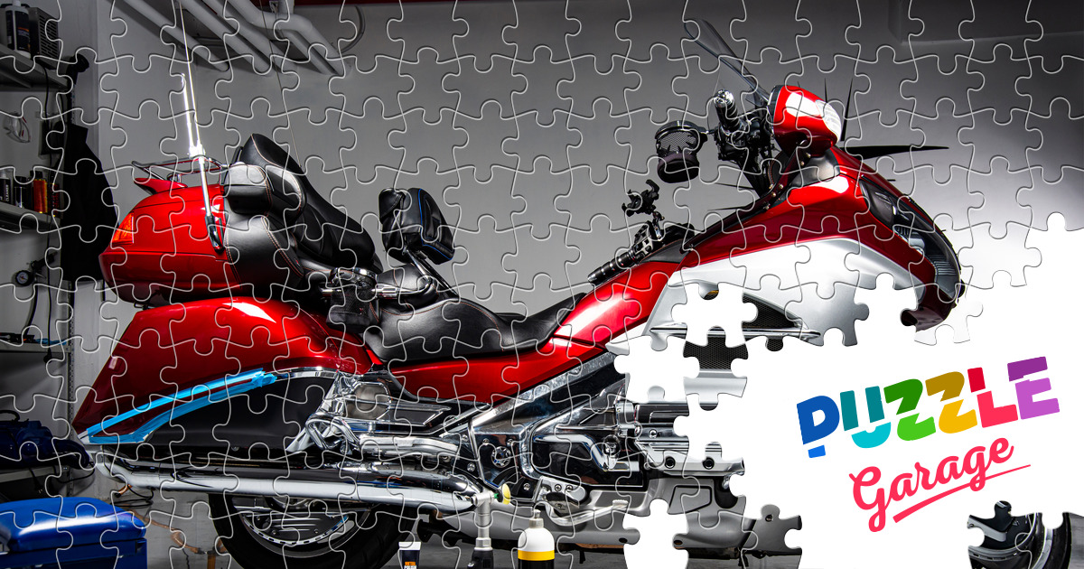 Touring motorcycle Jigsaw Puzzle (Technics, Moto) | Puzzle Garage