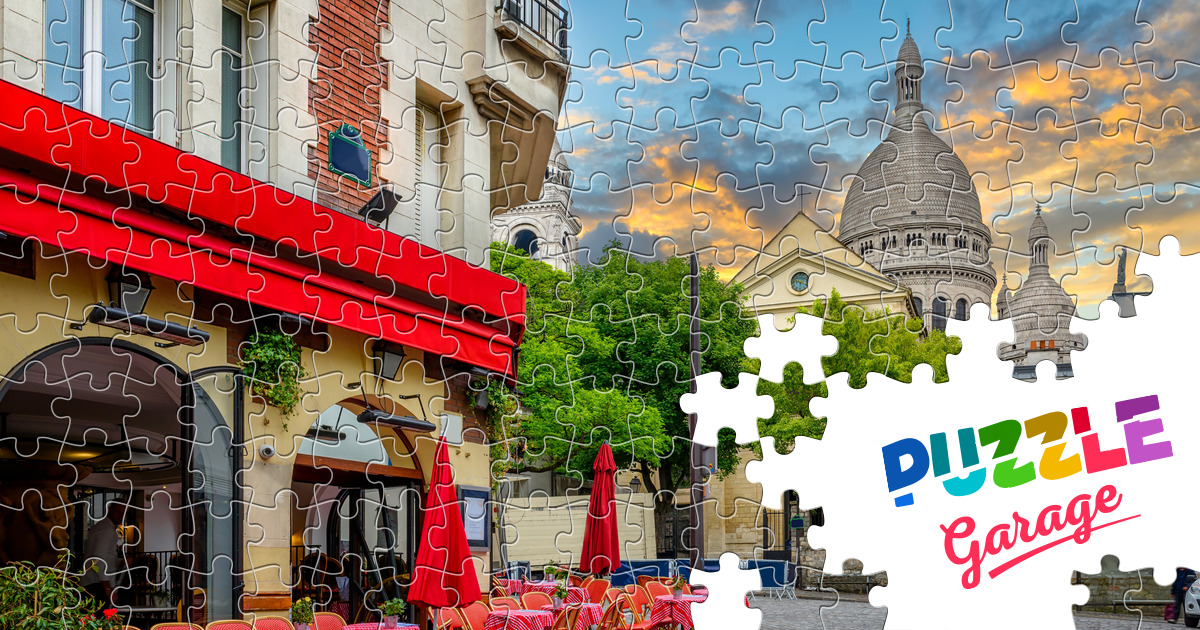 Cafe in Paris Jigsaw Puzzle (Countries, France) | Puzzle Garage