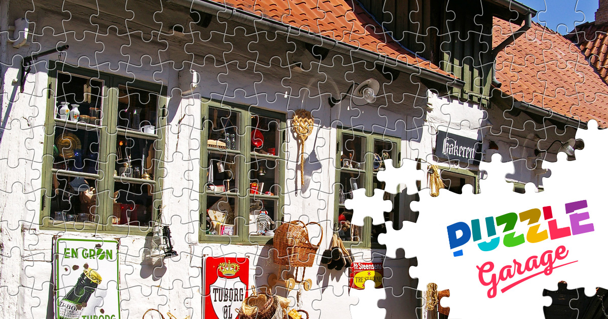 Antique shop Jigsaw Puzzle (Countries, Denmark) | Puzzle Garage