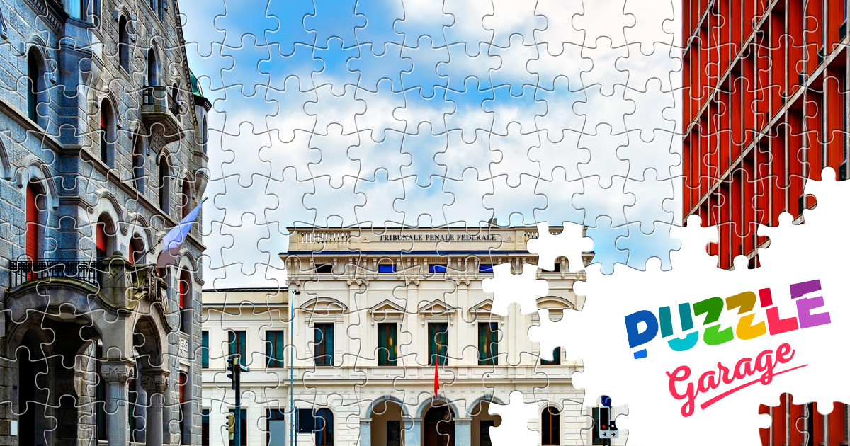 Federal Criminal Court in Bellinzona Jigsaw Puzzle (Countries ...