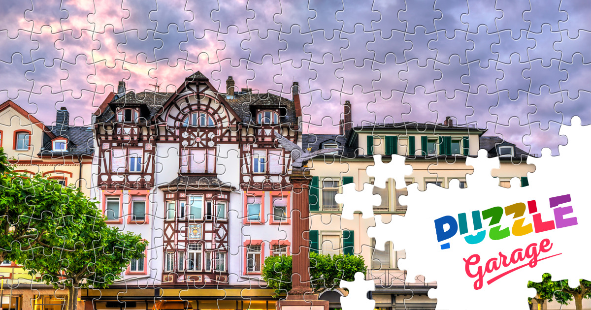 Square in Bad Homburg Jigsaw Puzzle (Countries, Germany) | Puzzle Garage