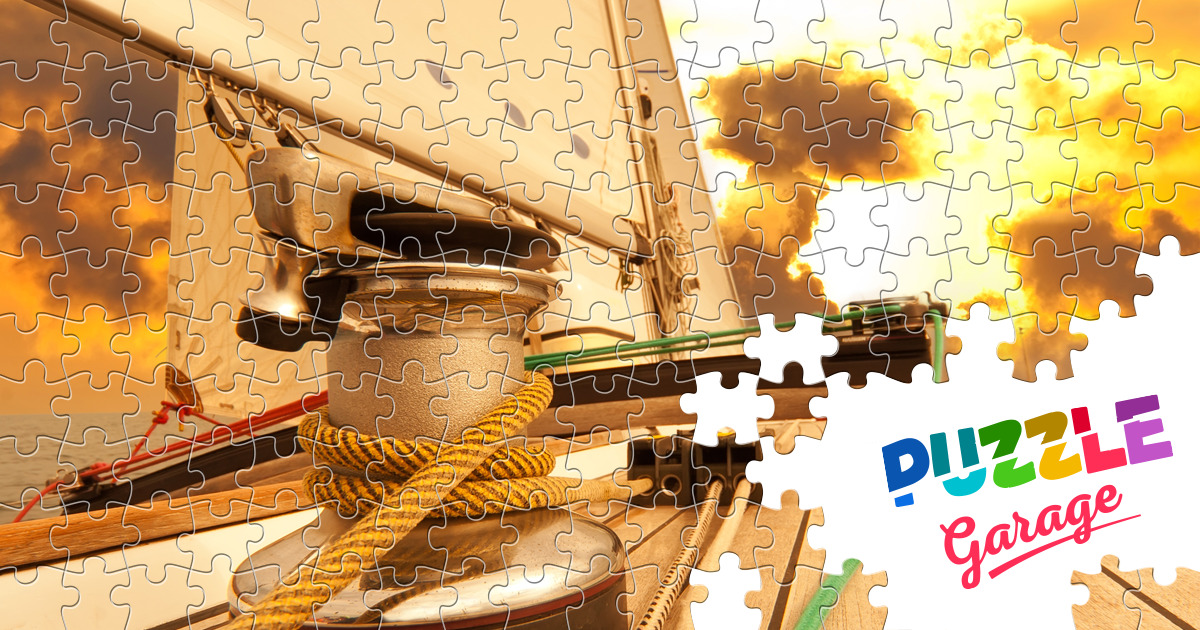Sailing boat parts Jigsaw Puzzle (Technics, Ships) | Puzzle Garage
