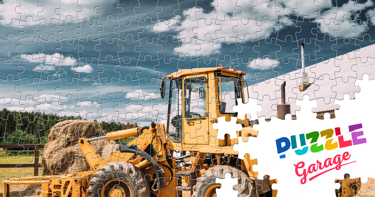 Multipurpose wheel loader Jigsaw Puzzle (Technics, Special machinery ...