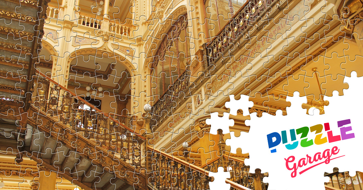 Mexico City Main Post Office Jigsaw Puzzle (Countries, Mexico) | Puzzle ...
