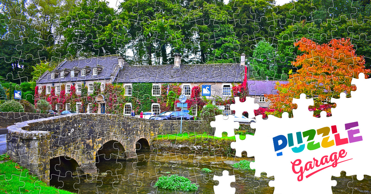 Hotel on the banks of the river Colne Jigsaw Puzzle (Countries, Great ...