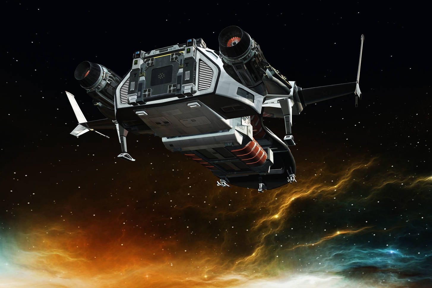 Spaceship in deep space Jigsaw Puzzle (Space, Cosmonautics) | Puzzle Garage