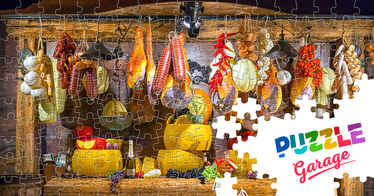 Shop window in Kotor Jigsaw Puzzle (Countries, Montenegro) | Puzzle Garage
