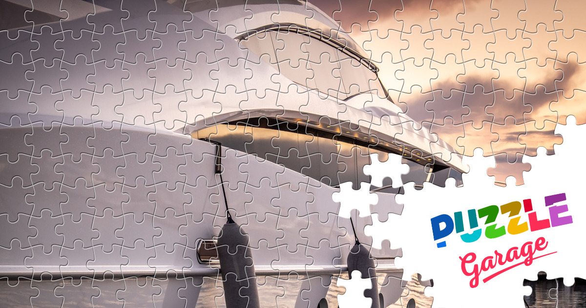 Yacht close up Jigsaw Puzzle (Technics, Ships) | Puzzle Garage