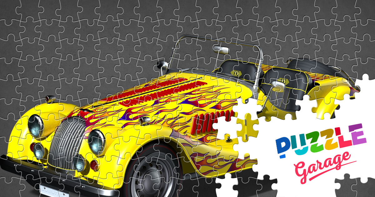 Retro convertible Jigsaw Puzzle (Technics, Auto) | Puzzle Garage